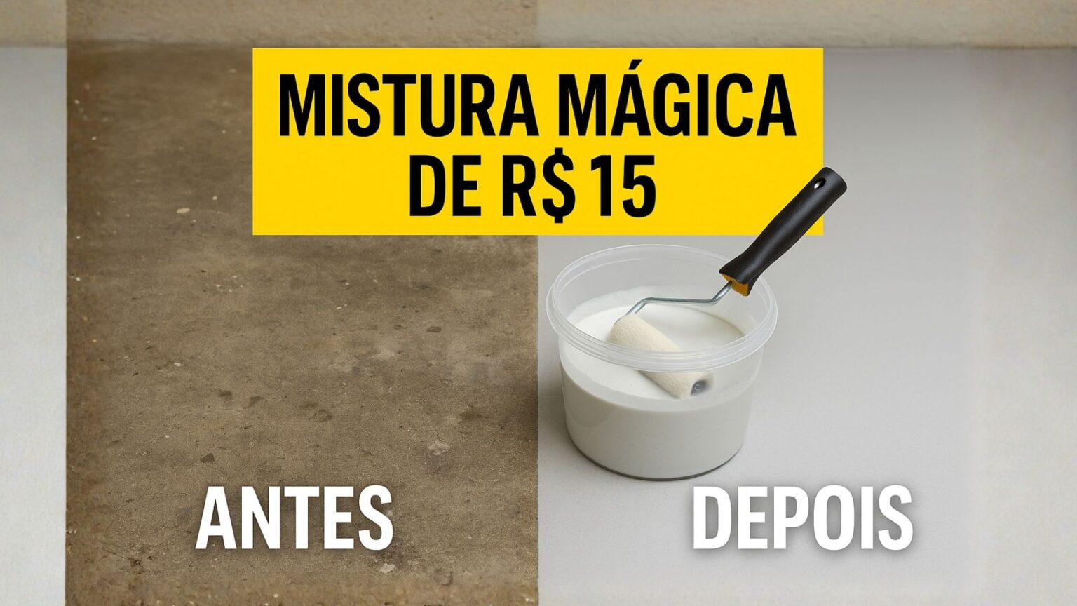 Misturar rejunte com cola branca cria uma tinta caseira poderosa que ...