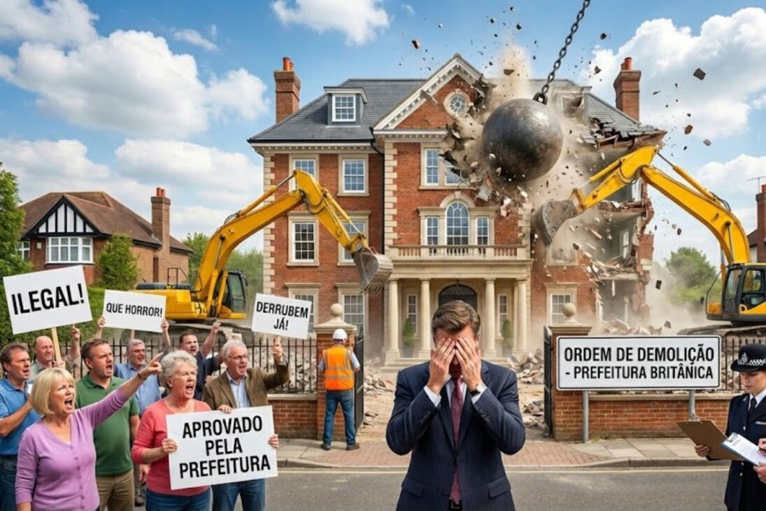 Millionaire builds three-story mega-mansion without permission, angers ...