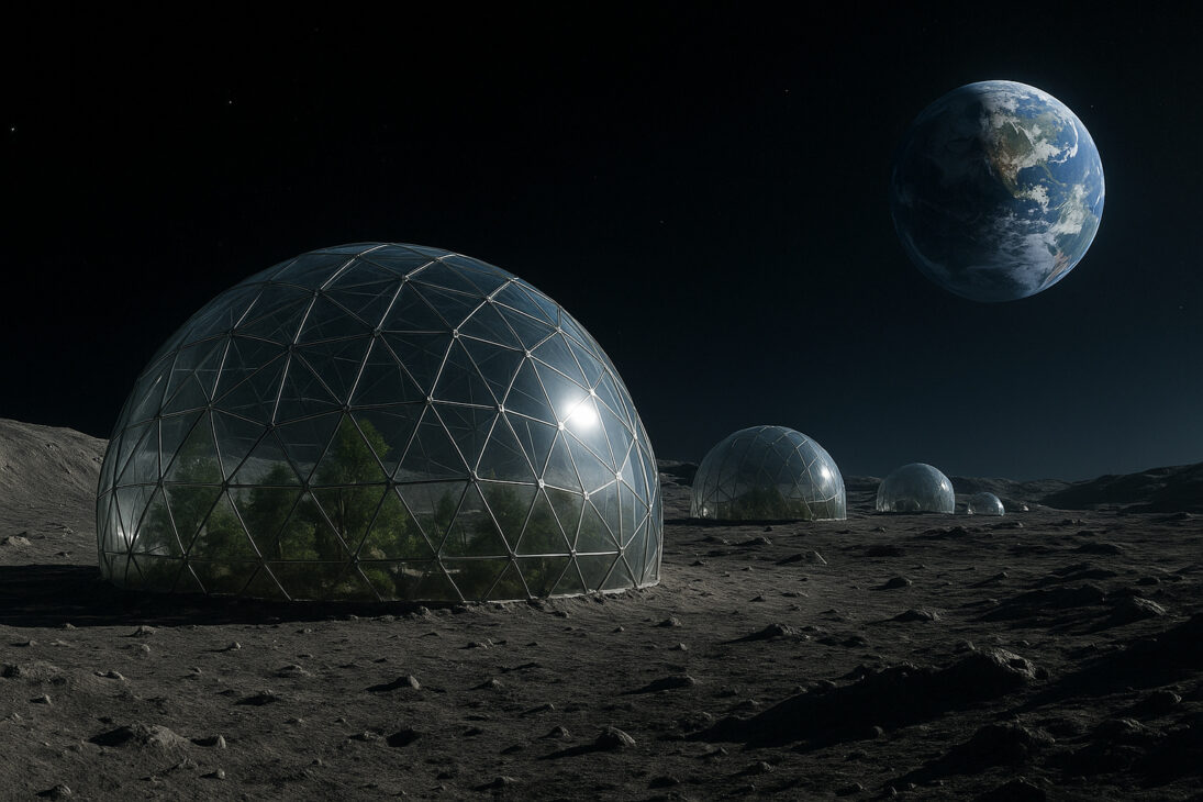 NASA funds project to create glass lunar habitats using regolith and ...