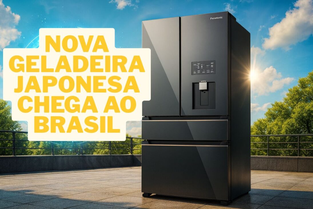New Japanese Panasonic UniqGlass refrigerator arrives in Brazil with AI ...
