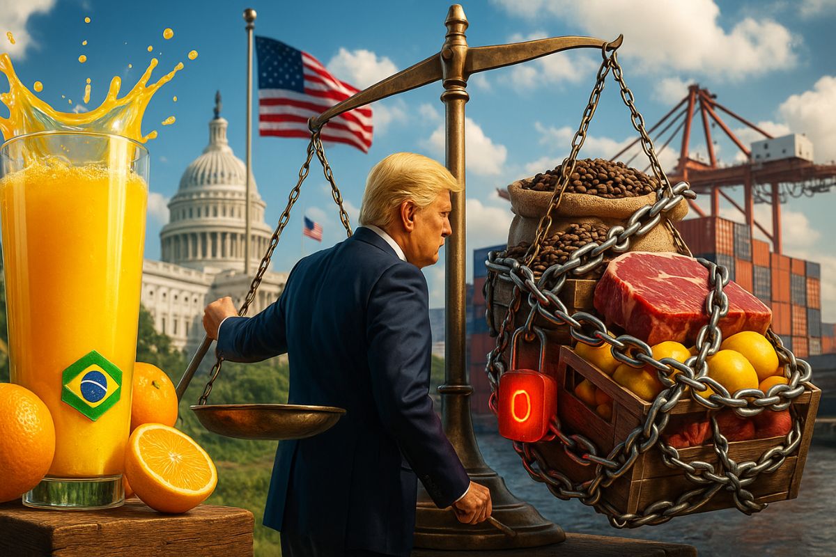 Trump recua em parte das tarifas e Brasil vê alívio só no suco de ...