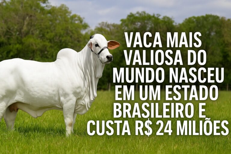 Valorada en 24 millones de reales, la vaca más valiosa del mundo nació ...