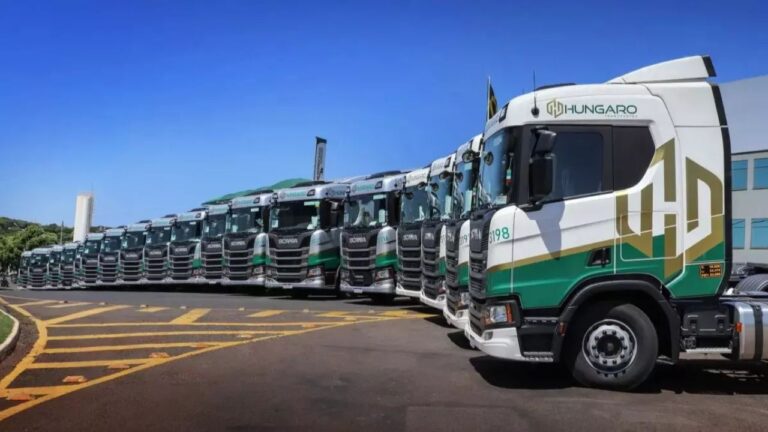 As maiores frotas de caminhões do Brasil reveladas, empresas dominam ...