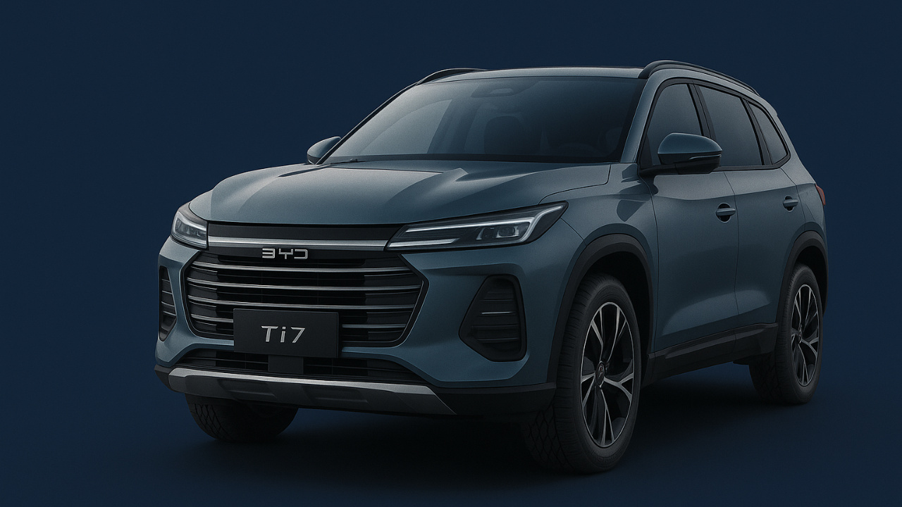 BYD Ti7 sorprende: el hermano mayor del Denza B5 se convierte en uno de ...