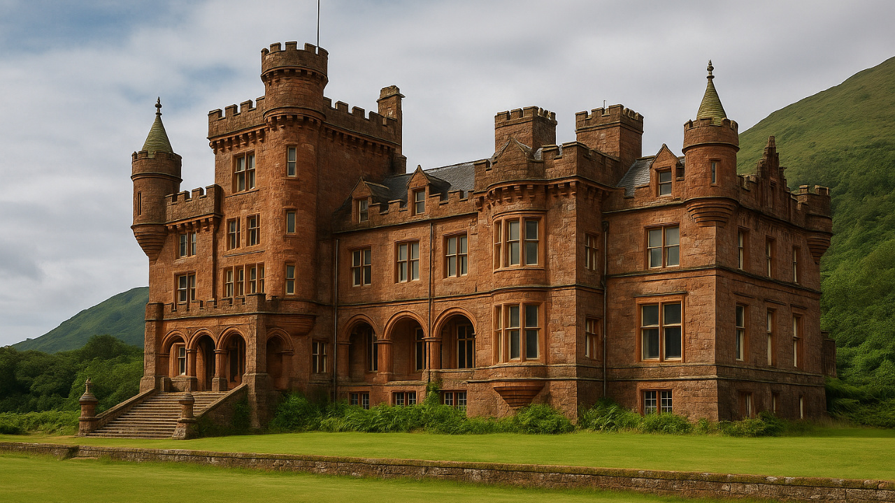 Castle for sale: Victorian-era Kinloch Castle on the Isle of Rùm sparks ...