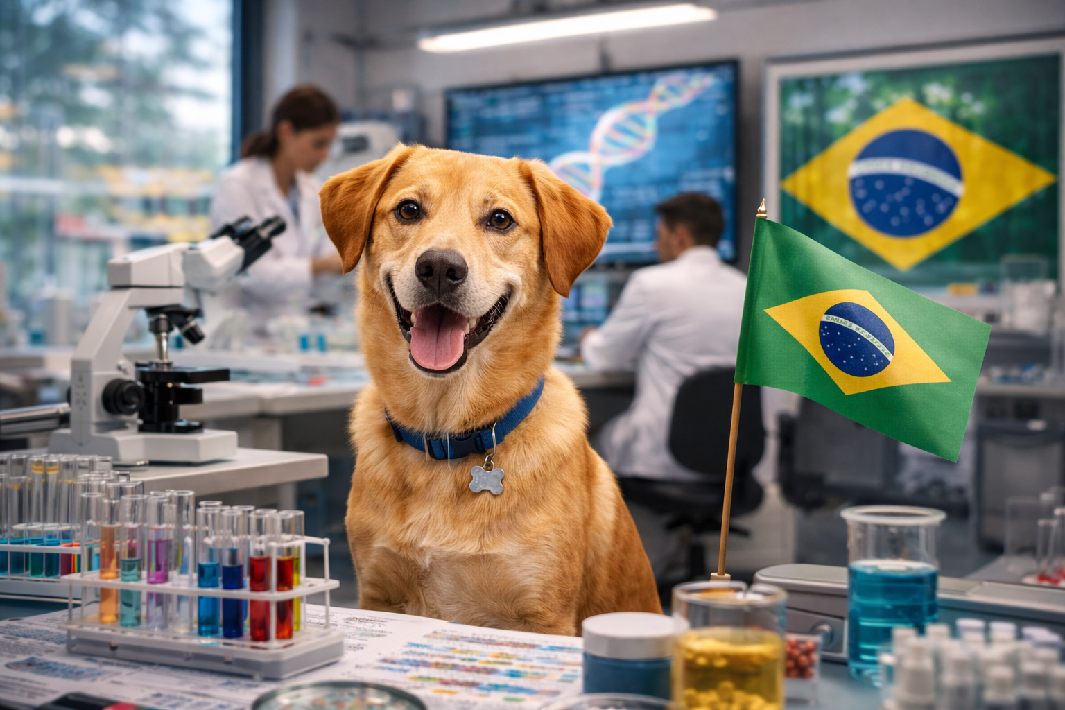 Após a análise de centenas de cães, milhares de marcadores genéticos e ...
