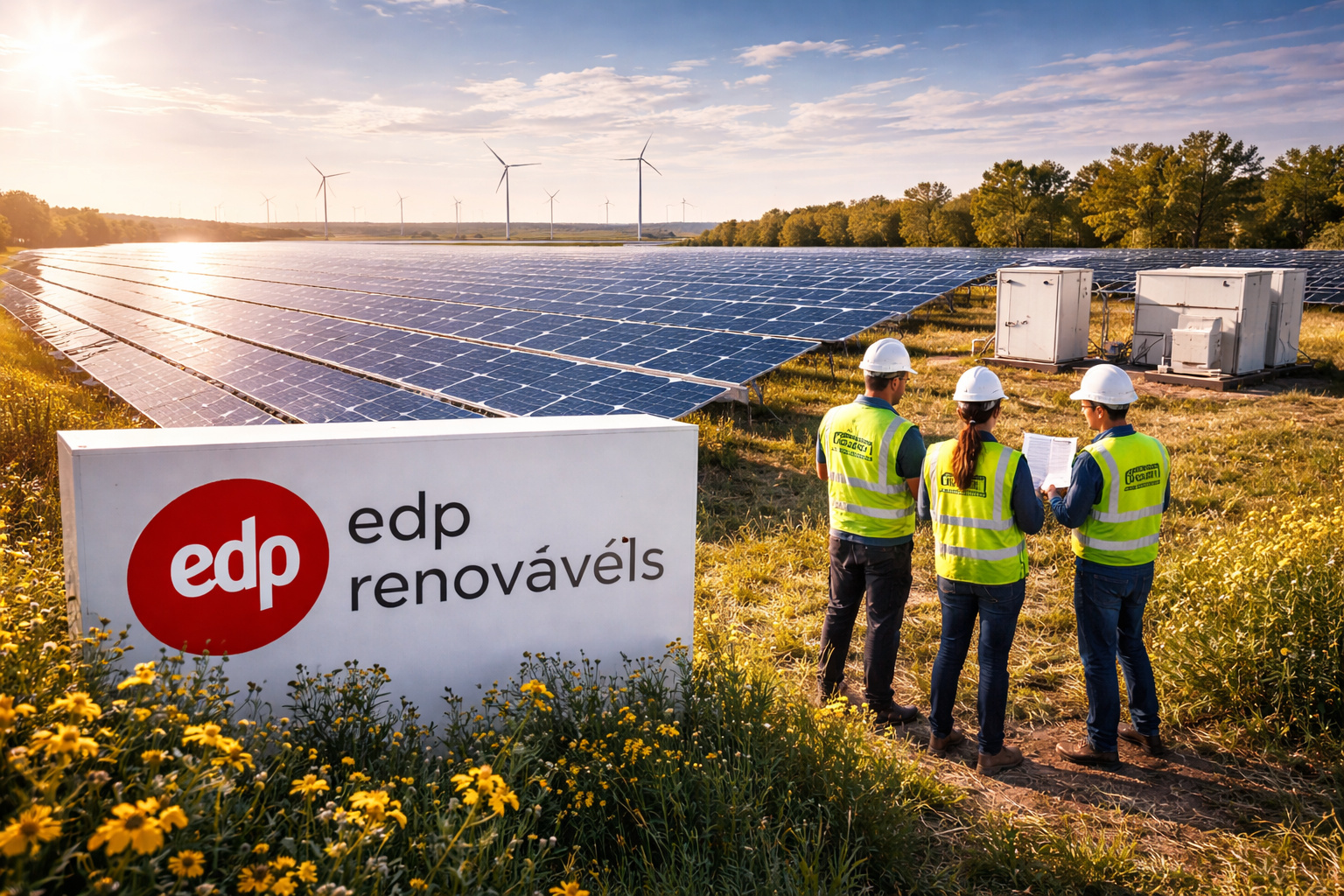 Energia solar impulsiona expansão da EDP Renováveis