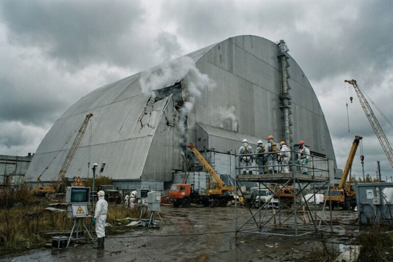 Escudo de Chernobyl perde função de conter radiação, AIEA admite falha ...