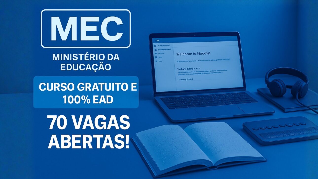 MEC convoca para curso gratuito 100% online: 70 vagas em especialização ...