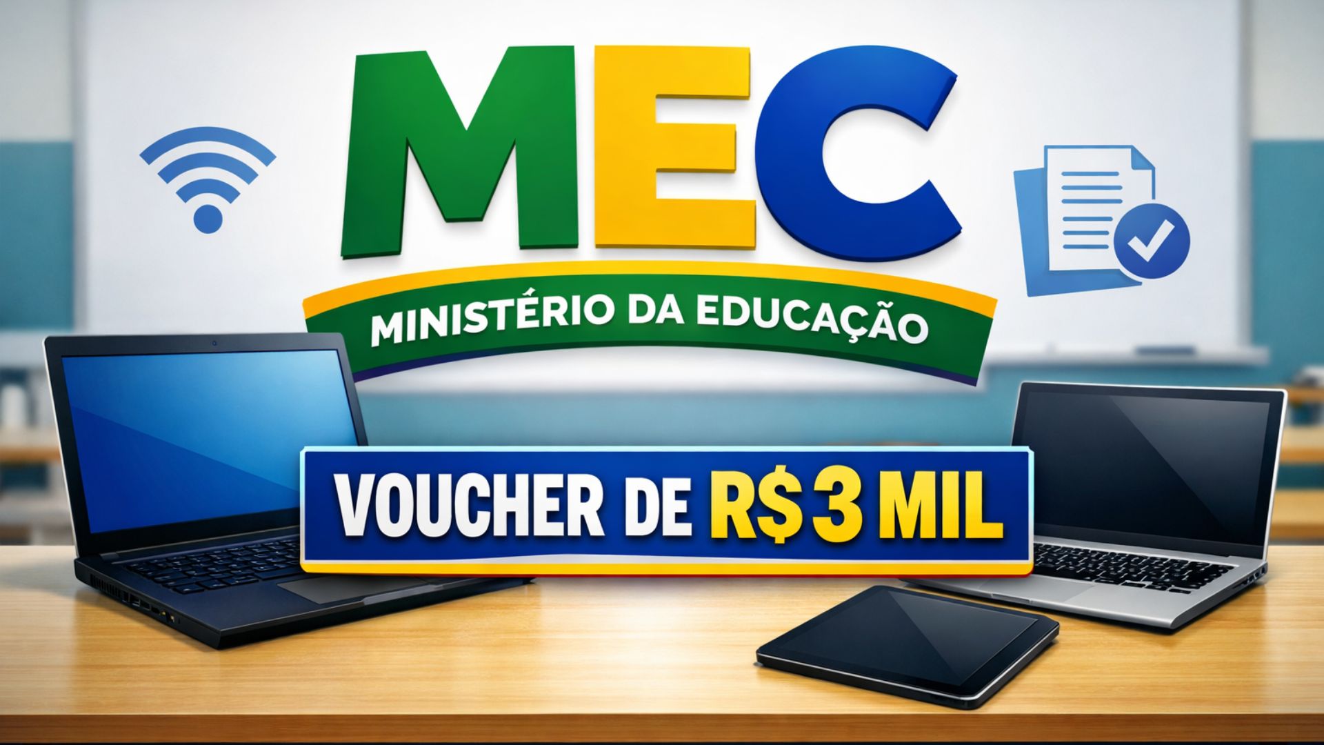 Novo programa do MEC tem voucher de R$ 3 mil para compra de notebooks ...