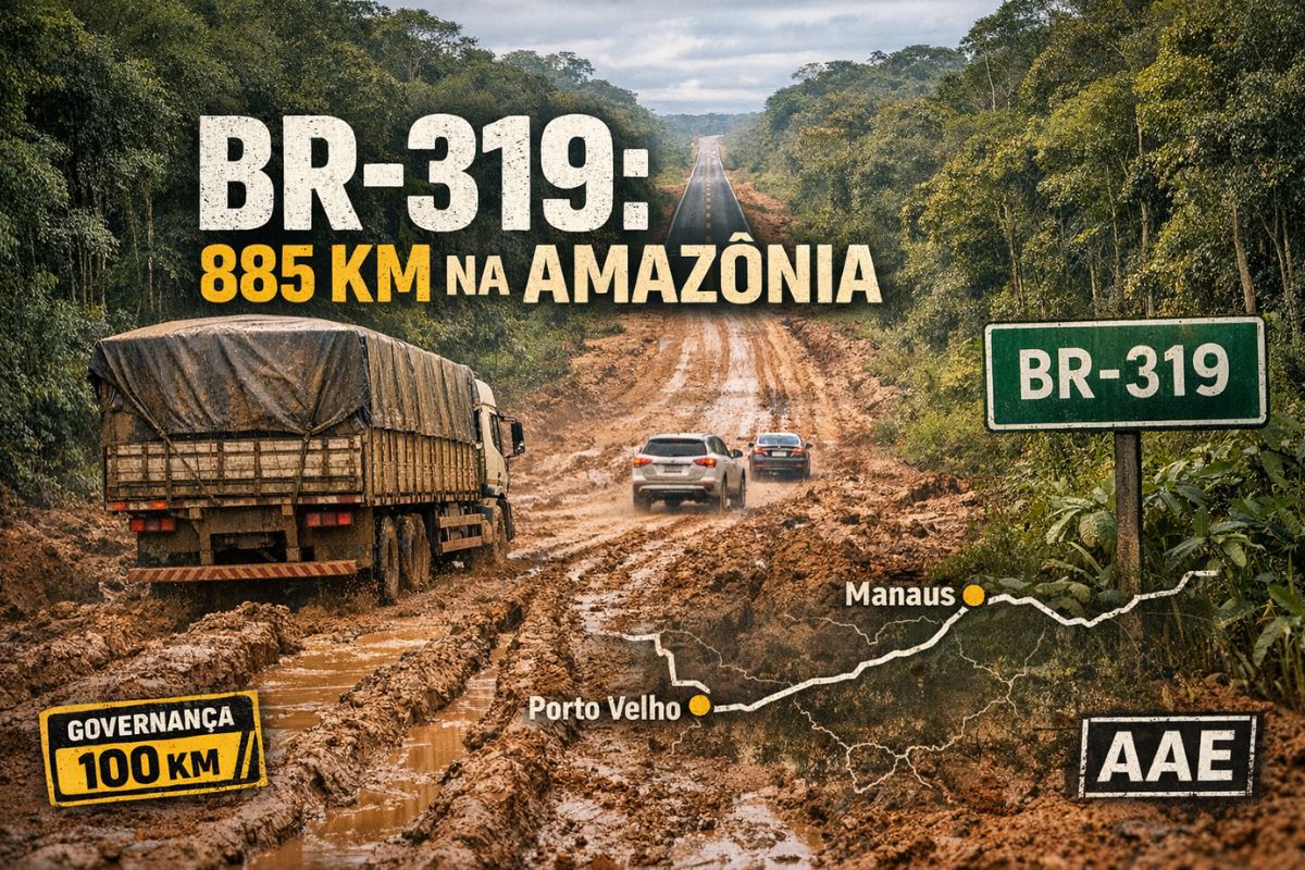 Lula quer ressuscitar a BR-319, estrada de 885,9 km que liga Manaus a ...