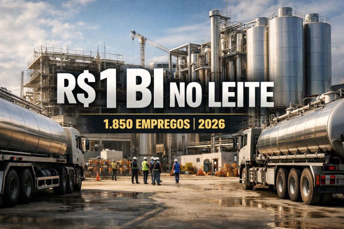 Nova megafábrica de leite de quase R$ 1 bilhão vai transformar cidade ...