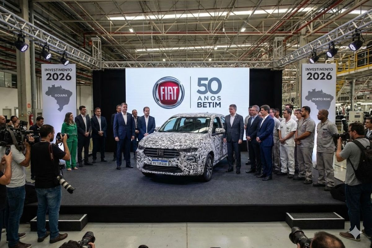Stellantis prepara festa de 50 anos da Fiat em Betim com lançamento de ...