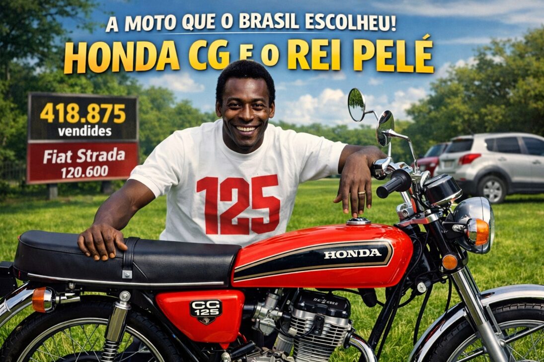 Honda CG, a moto popular mais vendida do Brasil atravessa gerações e ...