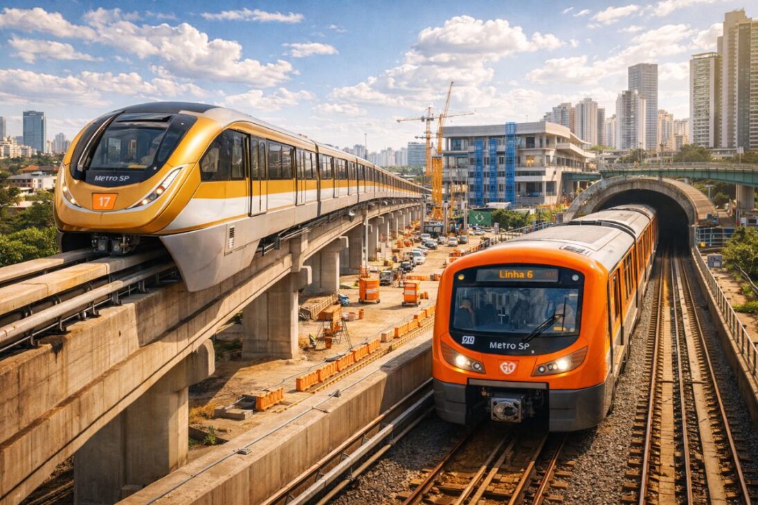 Após 4 anos sem novas estações, Metrô de SP promete quase 15 km em 2026 ...