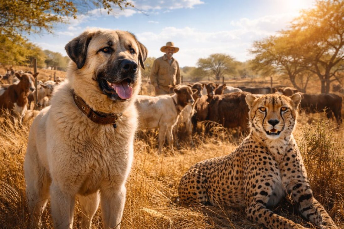 Cães de guarda na Namíbia estão salvando guepardos: programa de 25 anos ...