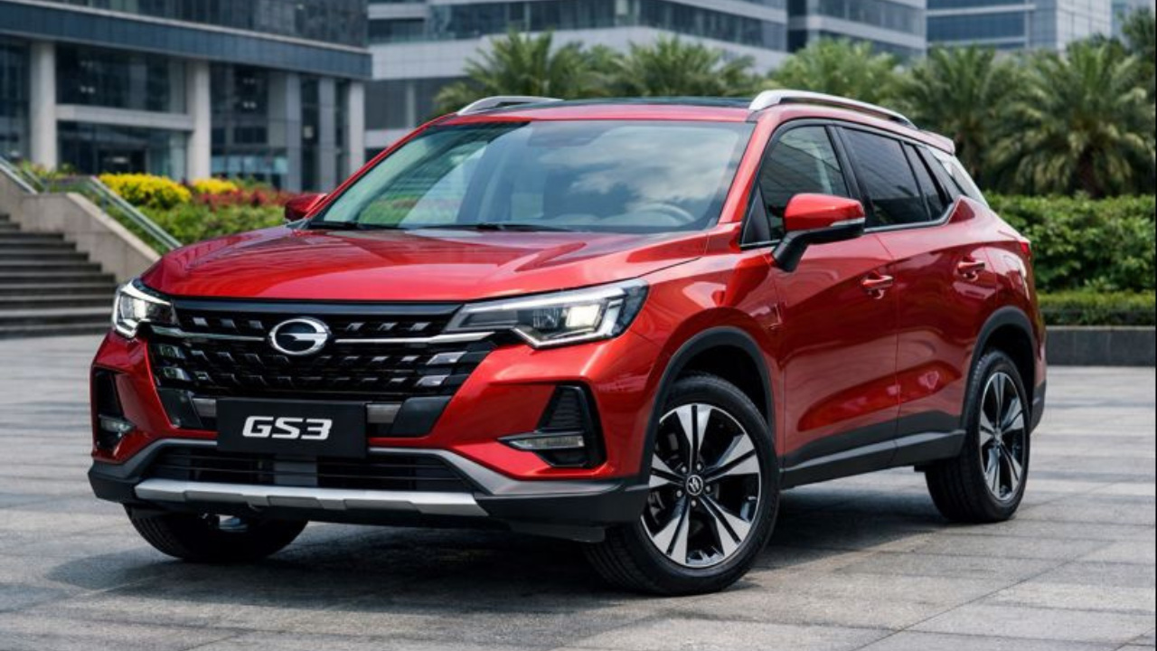 GAC GS3 chega ao Brasil em 2026 com motor a combustão e foco em SUVs ...