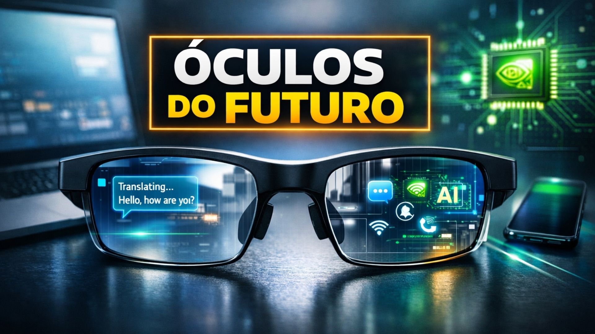 Super óculos que se liga ao celular e PC promete substituir headsets ...