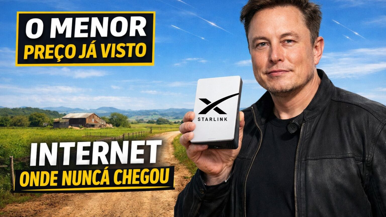 Starlink Mini, internet de Elon Musk, entra em oferta histórica com ...