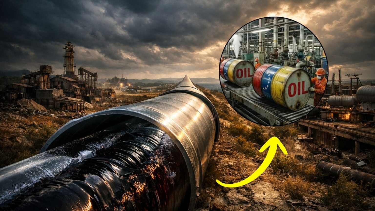 Como a Venezuela construiu um oleoduto colossal com tubos de aço de 1,8 ...