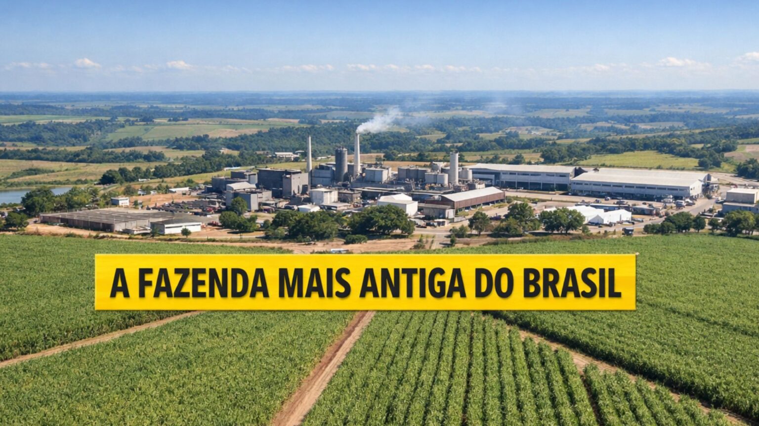 It still exists! The oldest farm in Brazil, founded and owned by the ...