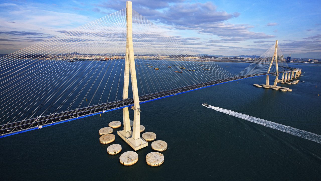 Incheon Bridge - CPG Click Petróleo e Gás
