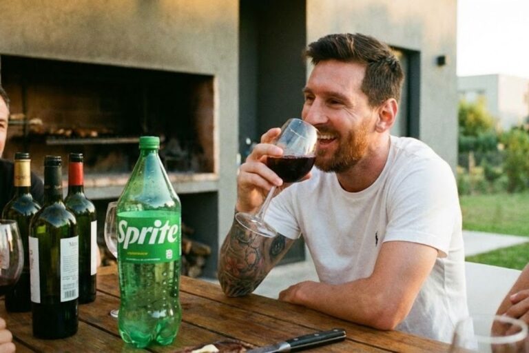 Messi comenta mistura de vinho com Sprite em entrevista informal, ações ...