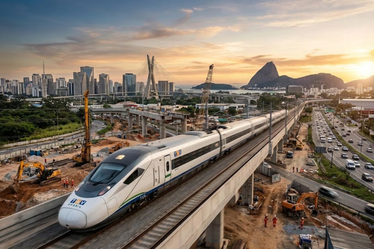 São Paulo-Rio High-Speed Train: Construction Set for 2028 - Archynewsy