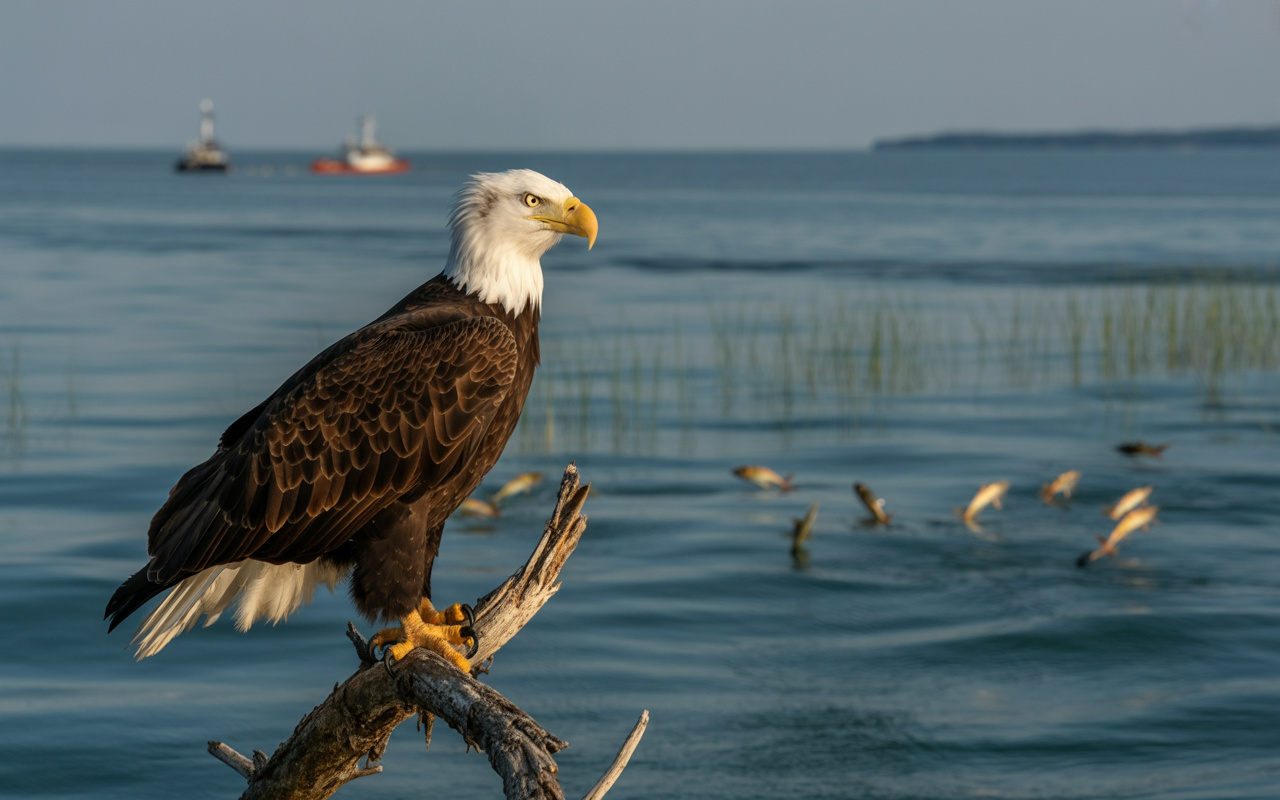 Bald eagles have returned to the Great Lakes after decades of decline ...