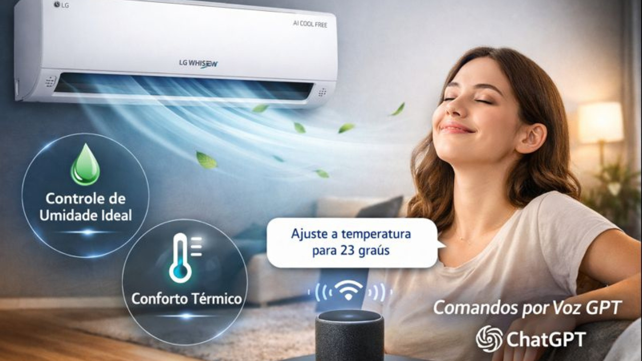 LG Whisen lança ar-condicionado IA com comandos GPT e controle de ...