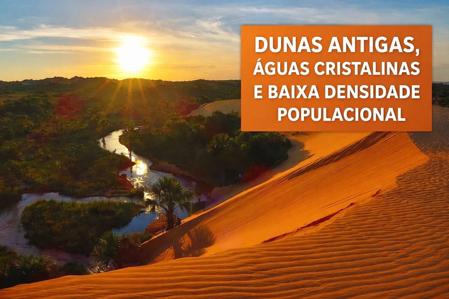 Is there a recognized desert of 34 km² in Brazil? Yes, learn about it ...