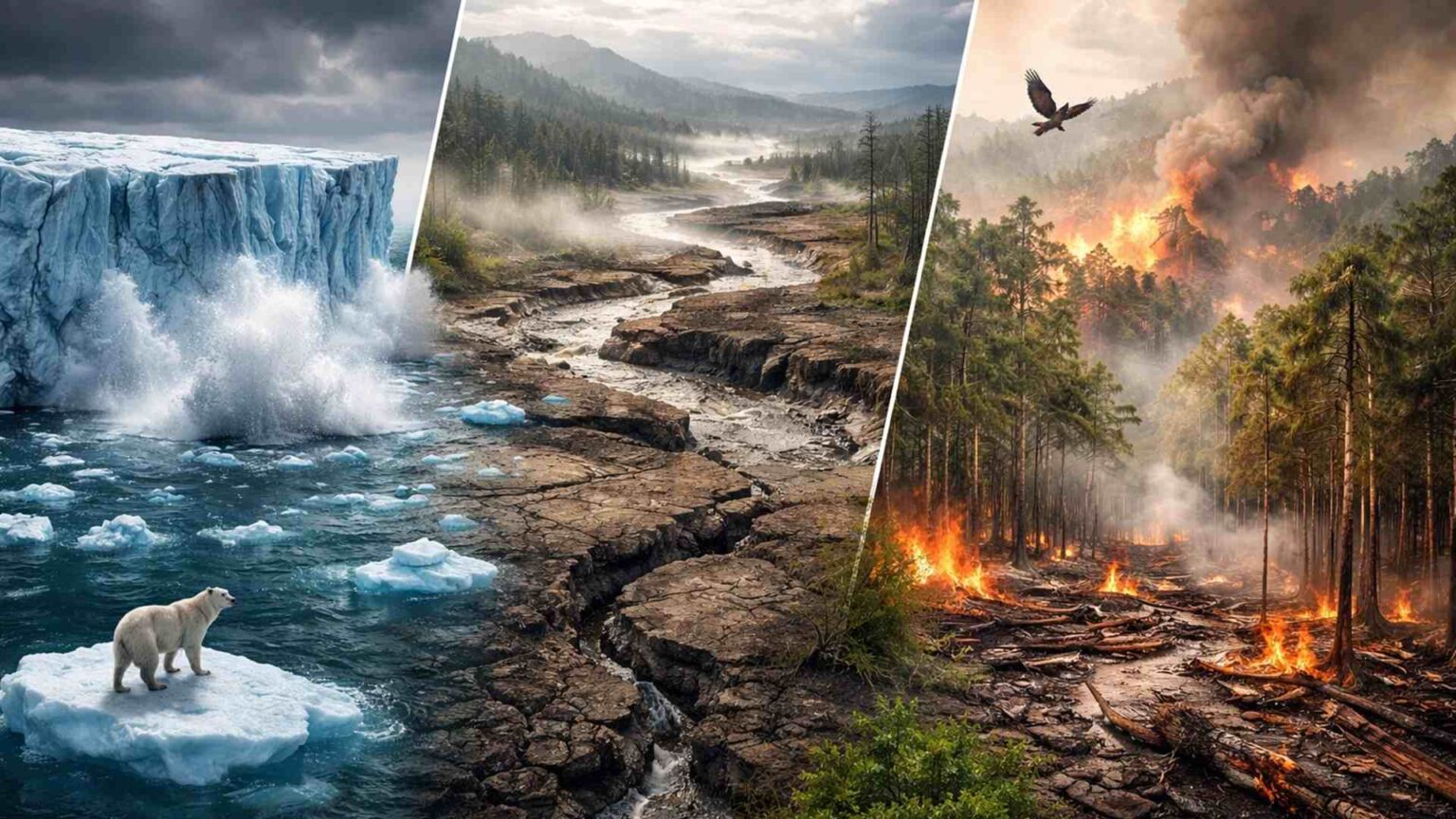 Global warming is pushing Earth's systems toward cascading tipping ...