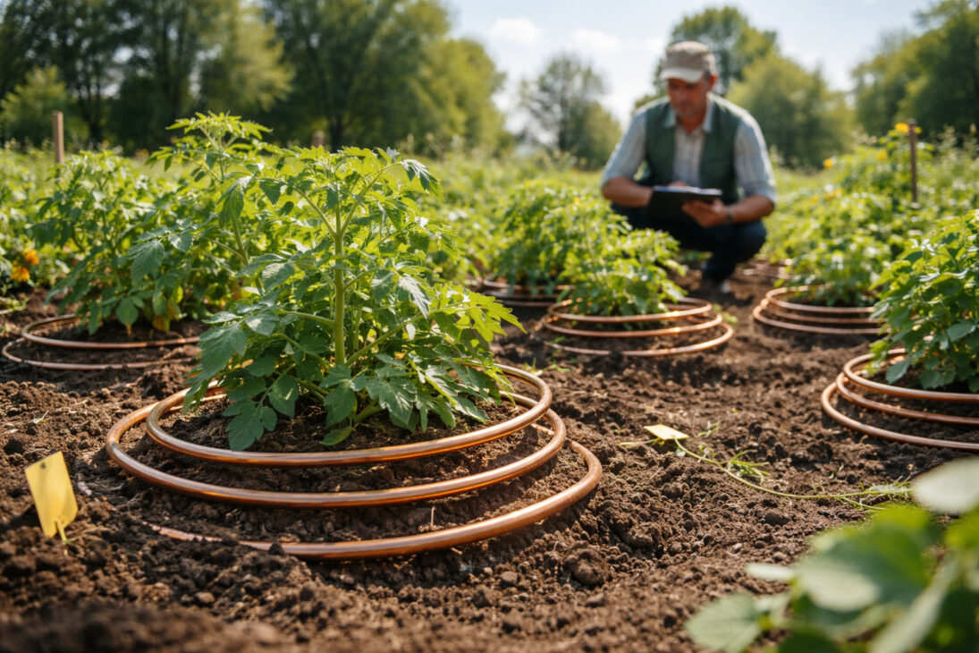 A simple copper wire caused crops to triple their harvest and caught ...