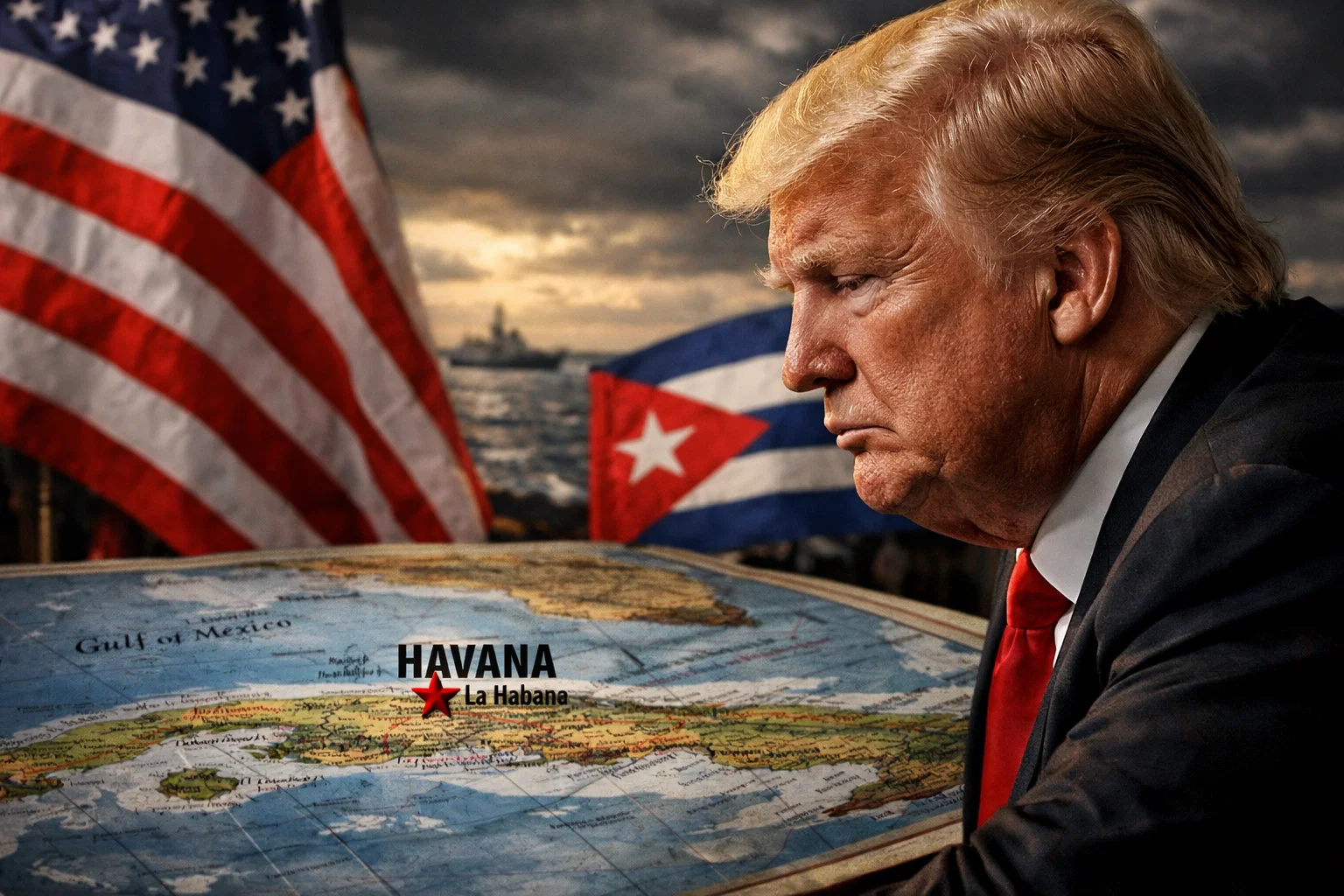 Trump puts pressure on Cuba and seeks regime change.