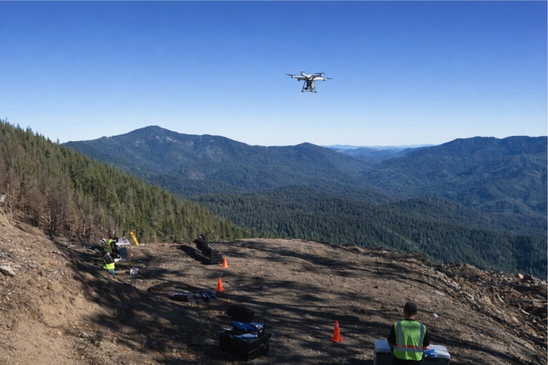 Drones nos EUA replantam florestas queimadas após incêndios que ...