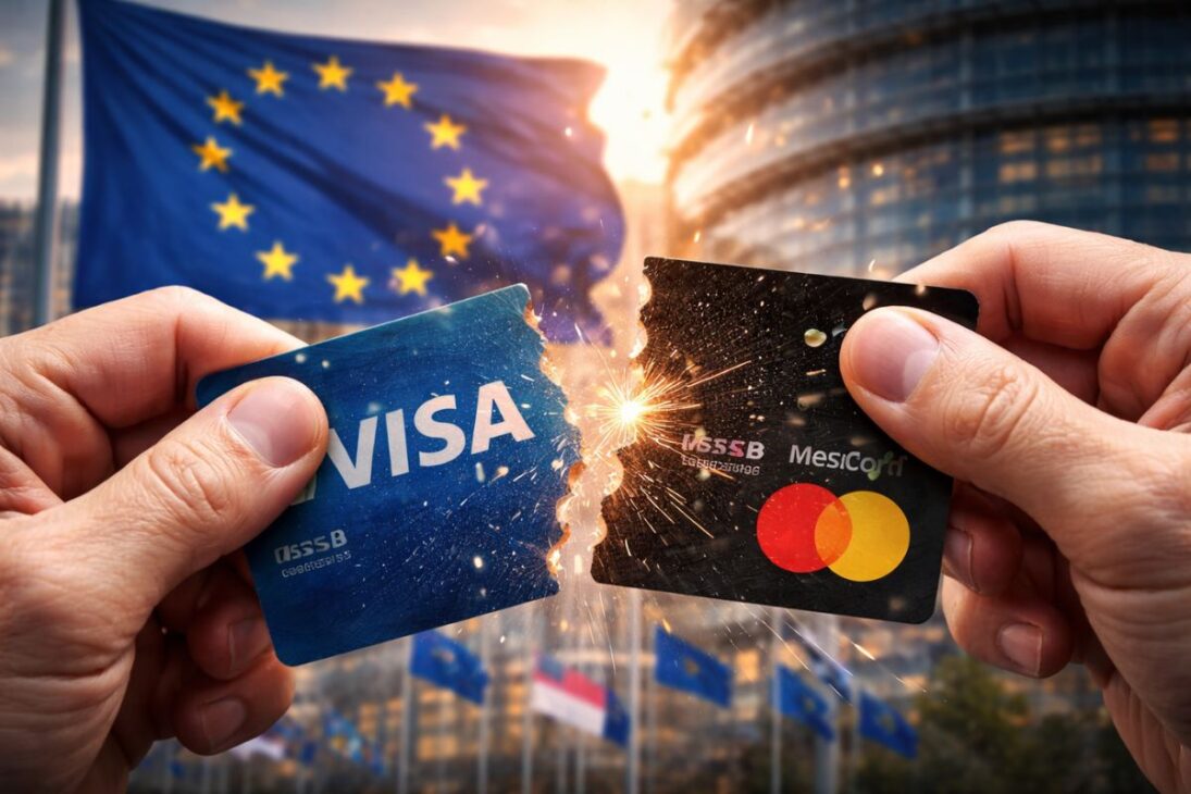Europa inicia ruptura histórica com Visa e Mastercard, cria sistema ...