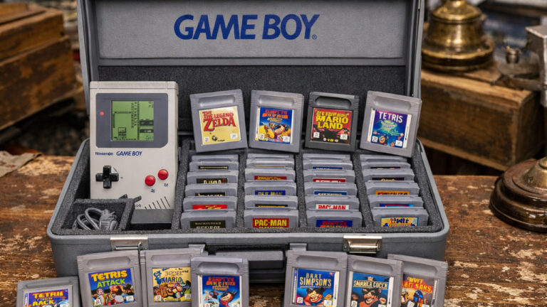 Game Boy raro é encontrado em Feira de antiguidades e impressiona fãs ...