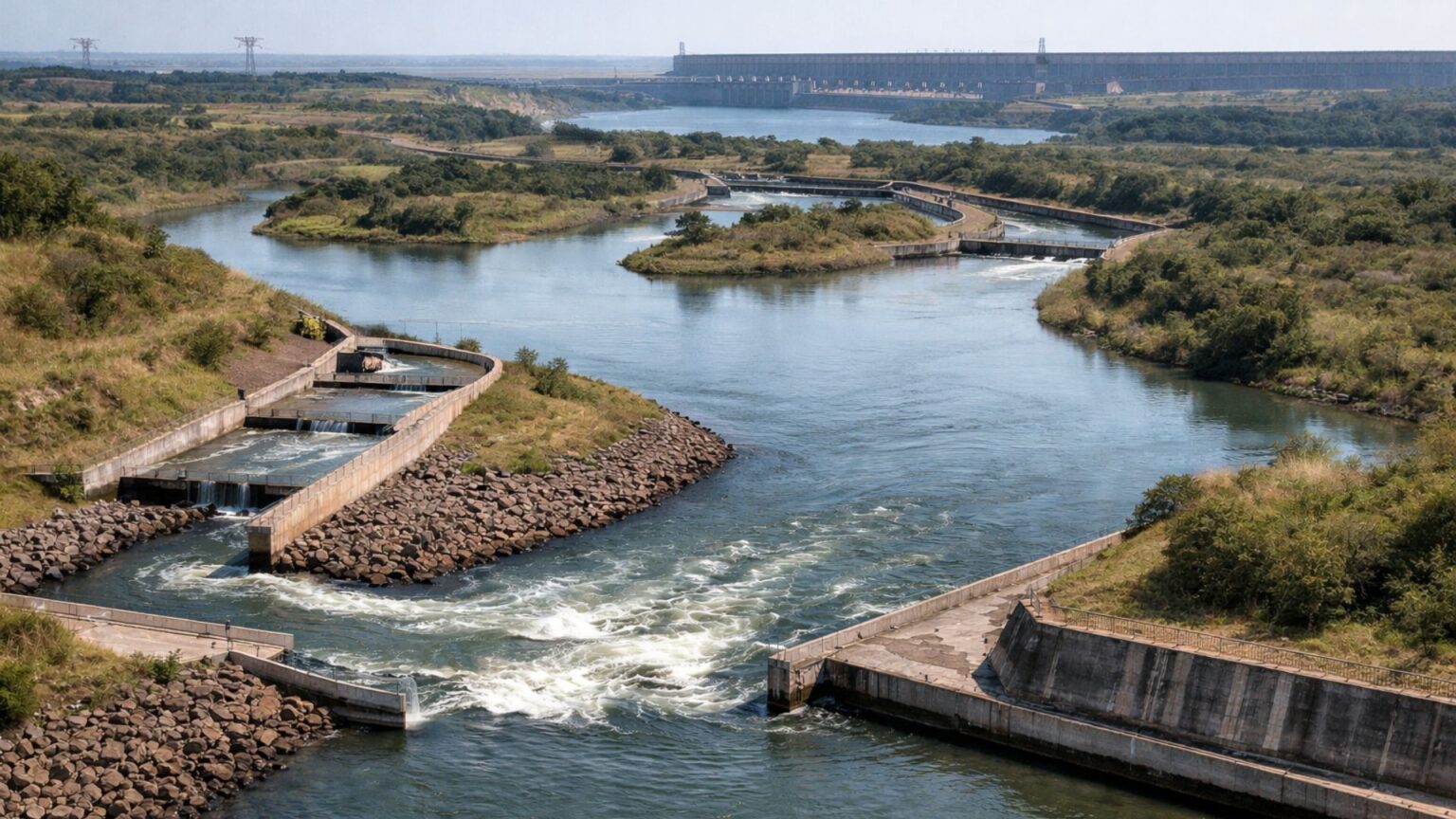 Piracema Channel: a 10,3 km long liquid ladder that overcomes a 120 ...