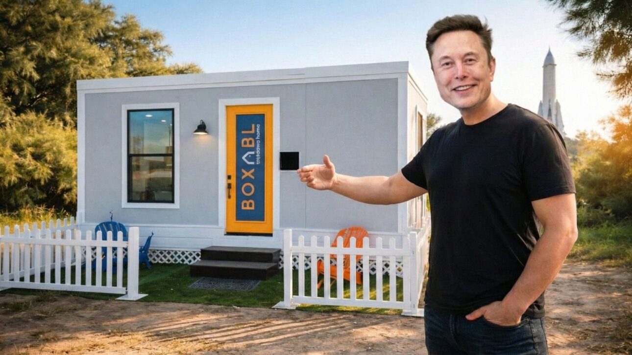 Elon Musk sells mansions to live in a 37 m² box with three rooms and ...