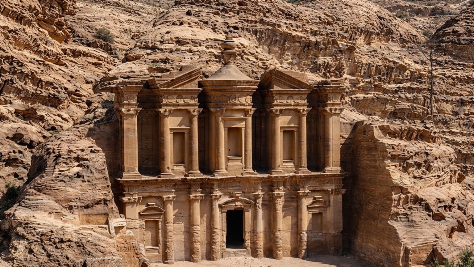 Petra escondia um segredo de 116 metros: arqueólogos descobrem cano de ...