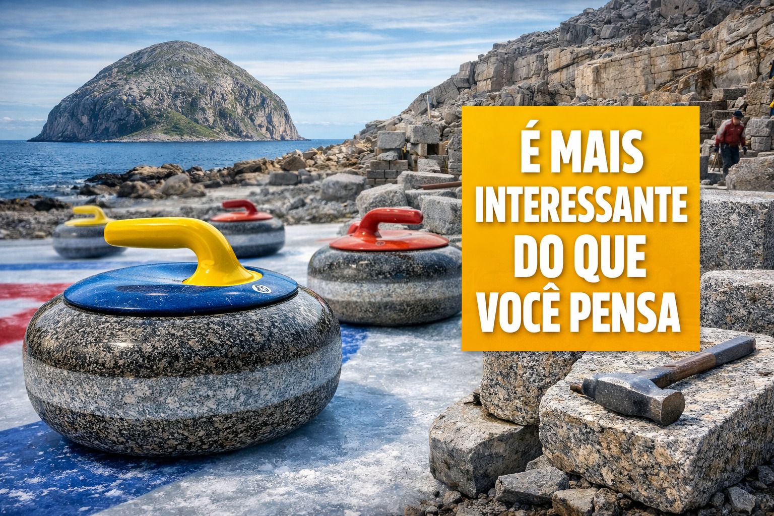 Afinal, de onde vêm as pedras especiais de curling? Do raro ...