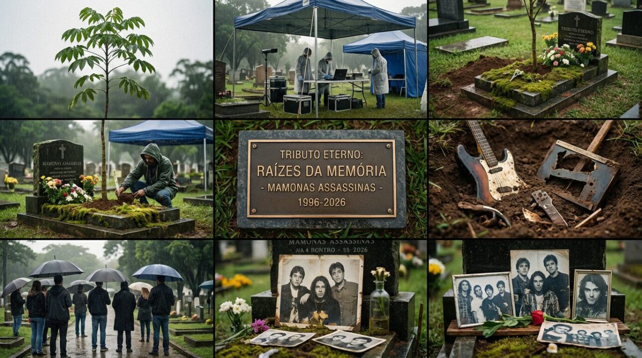 Exumação dos cinco Mamonas Assassinas após 30 anos do acidente mobiliza ...