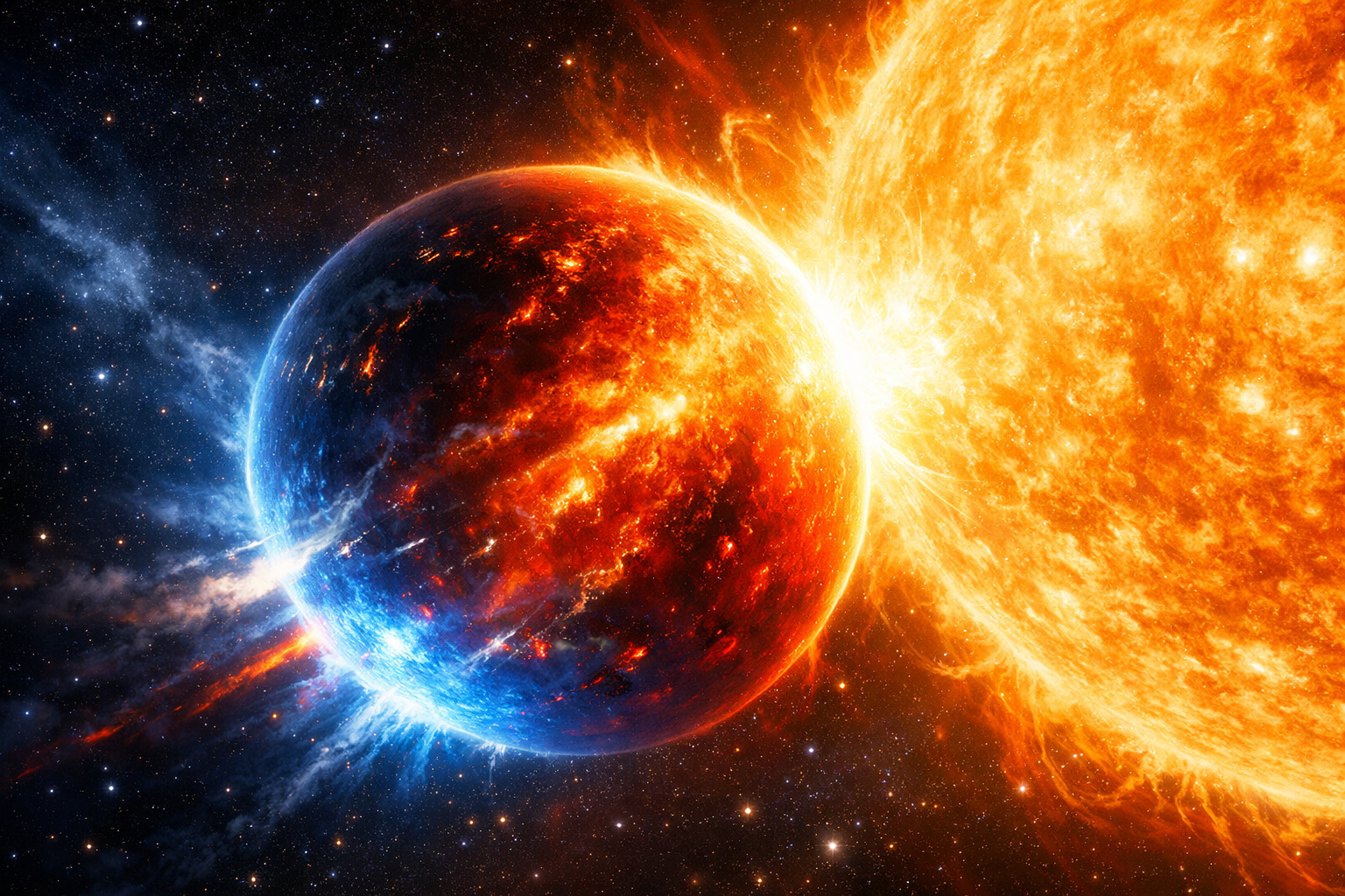 Dos 4.300 °C a -223° C: Os planetas mais extremos já descobertos pela ...