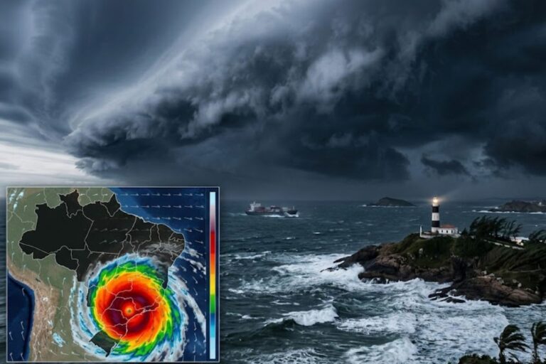 Alerta de tempo severo na virada do mês: um novo ciclone extratropical ...