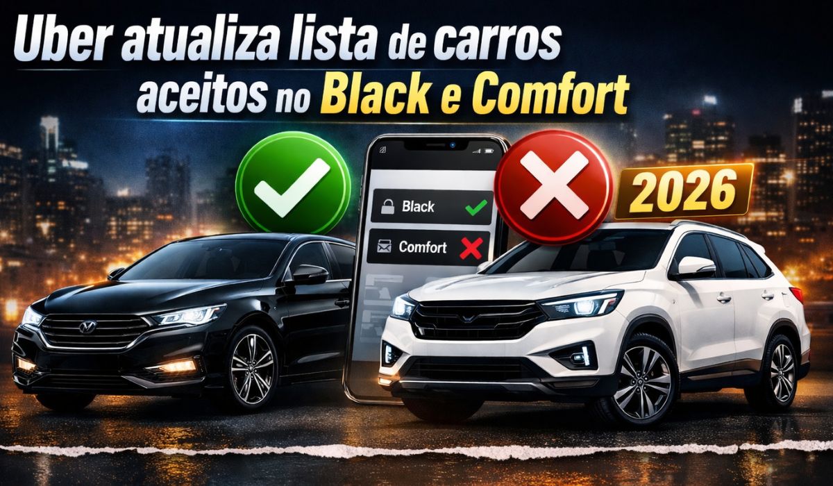 Uber atualiza lista de carros aceitos no Black e Comfort, exclui ...