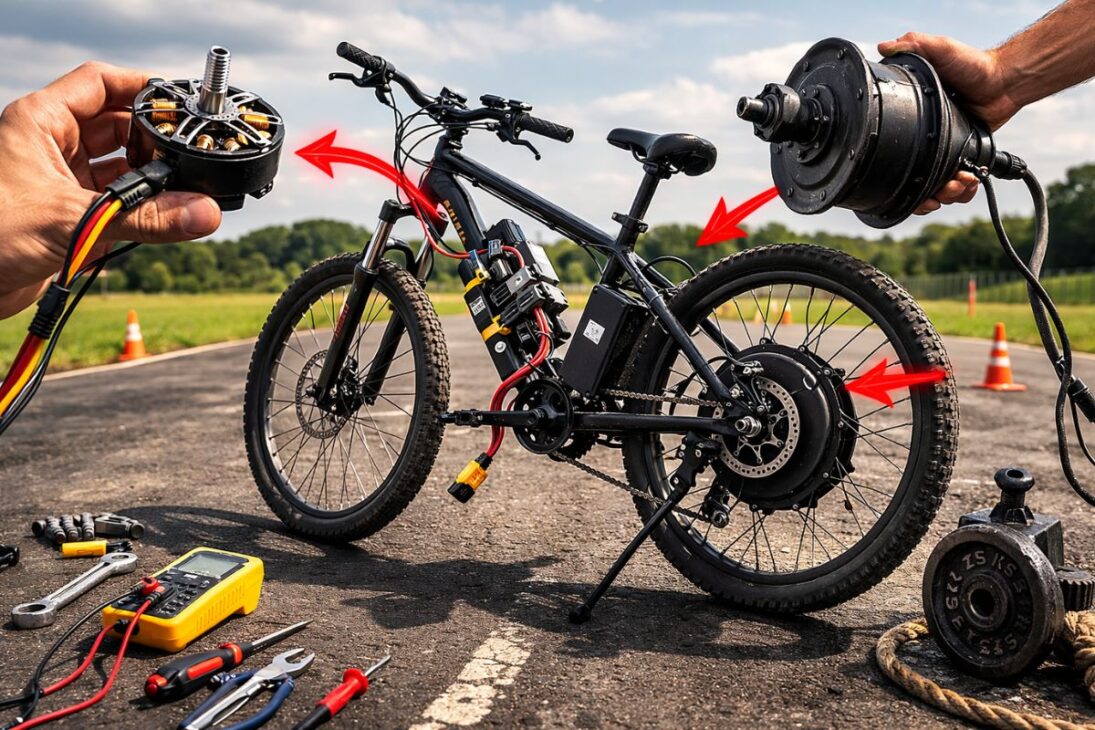 Homem instalou um motor de drone de apenas 40 gramas e 1.000 watts em ...