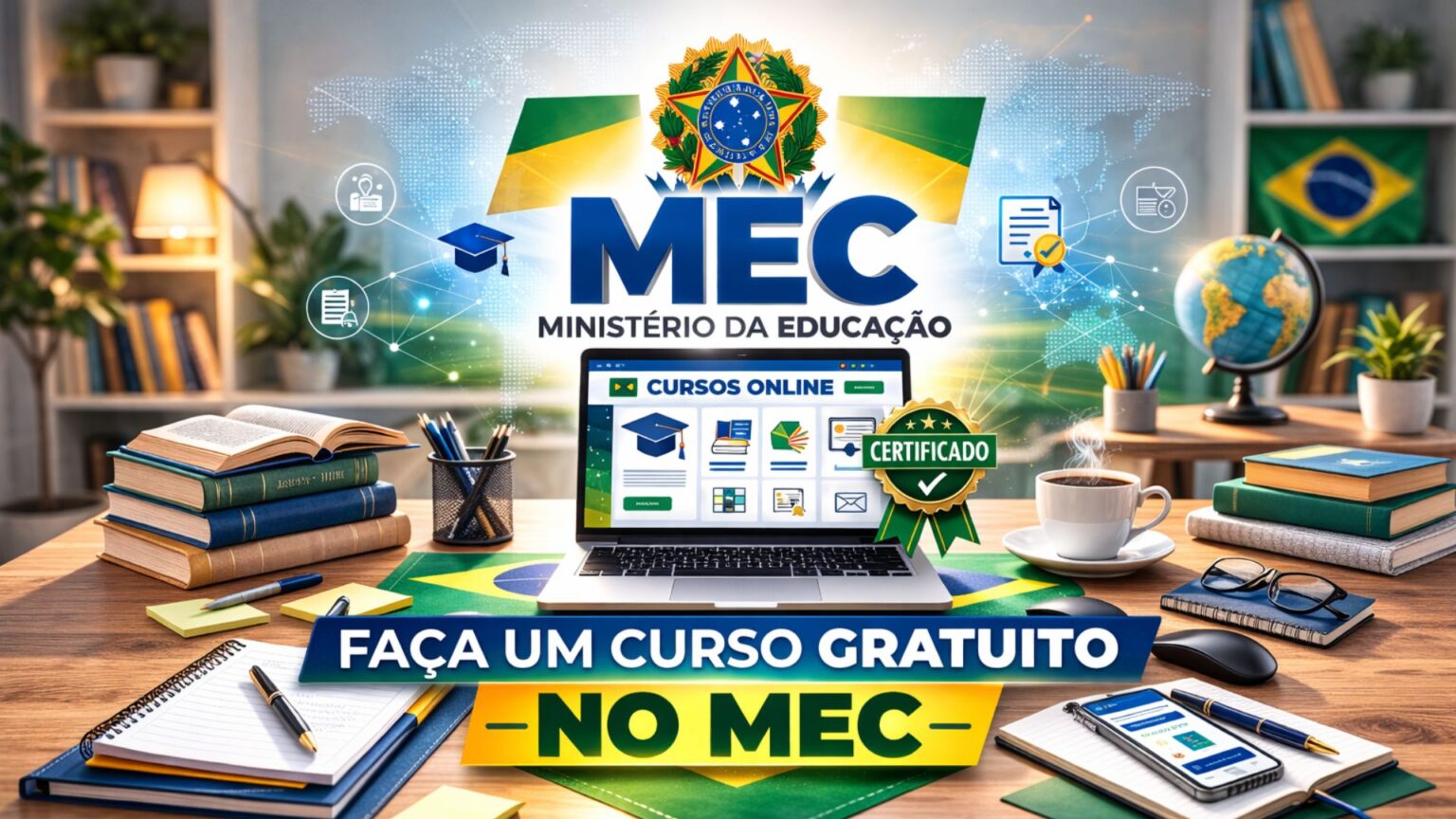 Faça um curso EAD e gratuito no MEC: Ministério da Educação abre 95 mil ...
