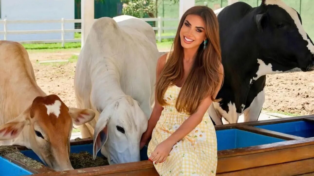 Com 20 mil m², sítio de Nicole Bahls impressiona com mais de 80 animais ...