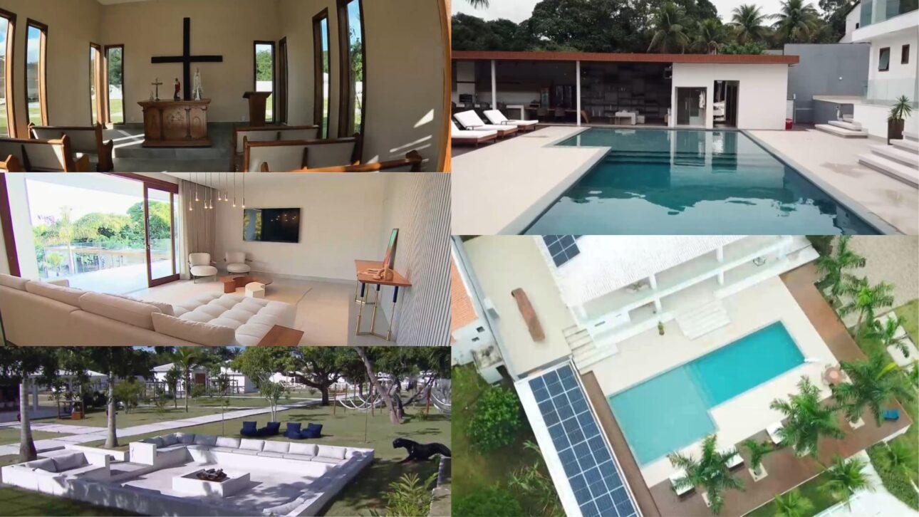 Com 20 mil m², sítio de Nicole Bahls impressiona com mais de 80 animais ...