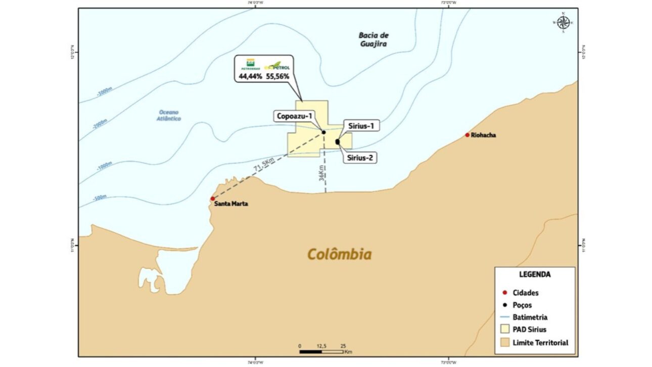 Petrobras confirma nova descoberta de gás natural na Colômbia e eleva ...